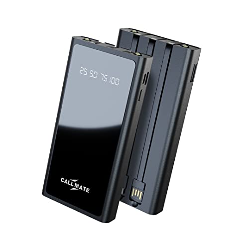 Callmate 10000mAh Power Bank,15W Fast Charging| Buit-in 4-in-1 Cables ...