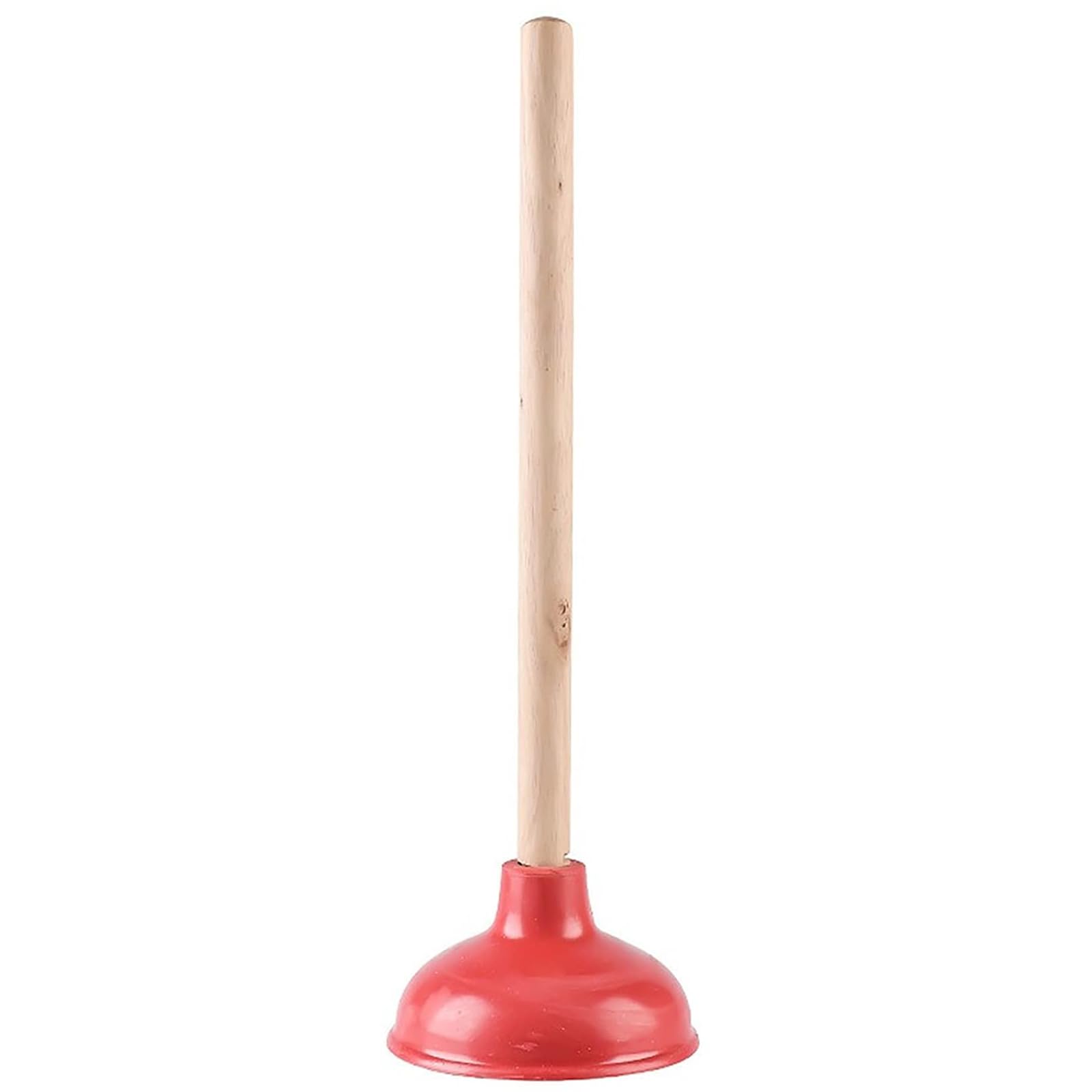 Amazon.com: Toilet Plunger Red Heavy Duty Force Cup Rubber with A Long ...