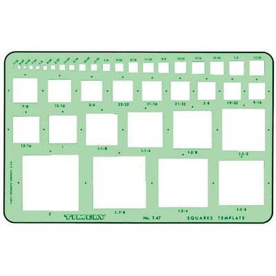 Timely 47T Squares Template : Amazon.in: Home & Kitchen