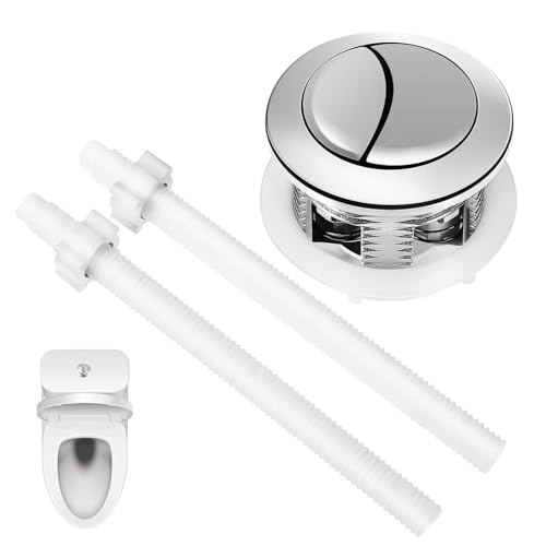 Uonlytech Toilet Flush Button Toilet Flush Valve Round Flush Button ...