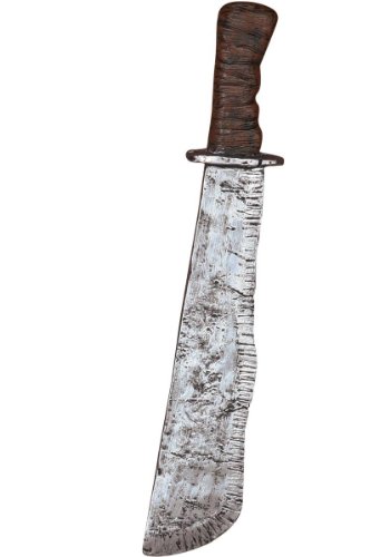 Snapklik.com : Realistic Aged Machete Knife Prop