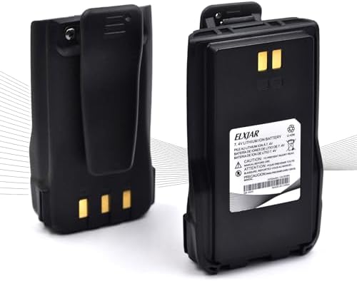 Amazon.com: elxjar (2-Pack) 7.4V 3250mAh Replacement Battery for ...