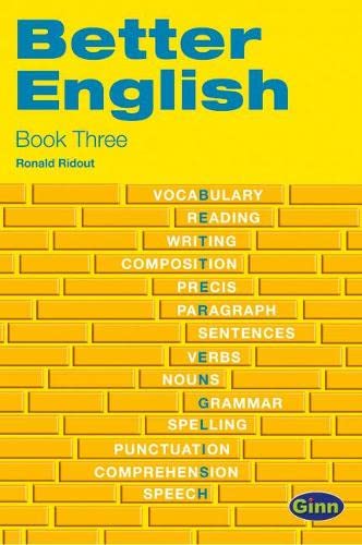 Better English Book 3 (International) 2nd Edition - Ronald Ridout: Bk ...
