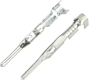 Amazon.com: 50 PCS 1.5 Series Joint use for cars with joints Copper junction Terminal jacket ...