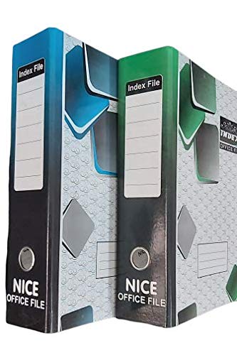 Cardboard Index Box File with Clip F/S - Pack of 10 pcs : Amazon.in ...