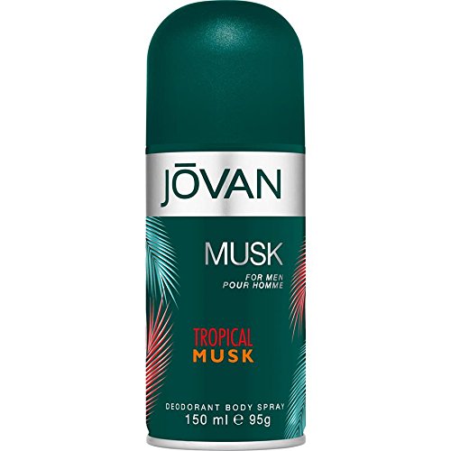 Buy Jovan Tropical Musk Deodorant Body Spray for Men, 150ml Online at ...