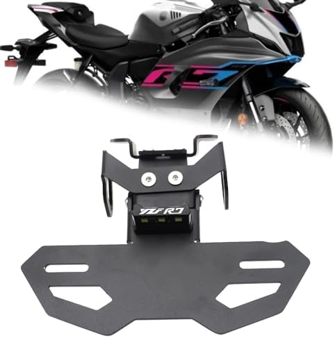 Amazon.com: for YZF R7 2025 Modified License Plate Frame Short Tail ...
