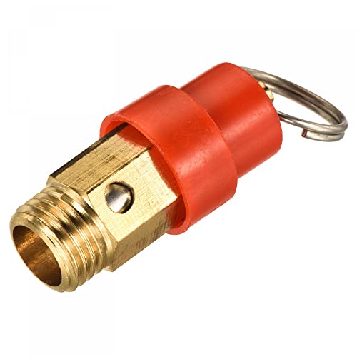 uxcell Air Compressor Pressure Valve Release 1/4PT Male Threaded 225 ...