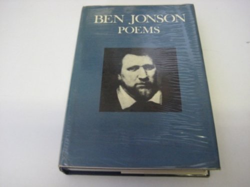 BEN JONSON POEMS: Amazon.co.uk: Edited By Ian Donaldson: Books