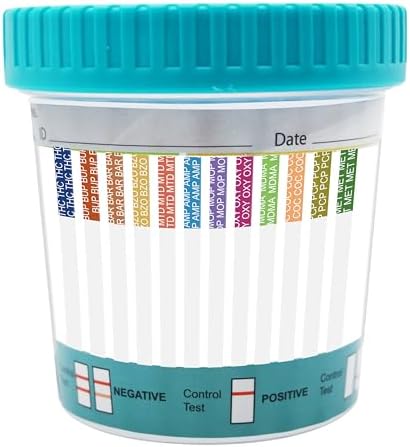 Amazon.com: 12 Panel Multi-Drug Urine Test Kit, Compact Cup for Home ...