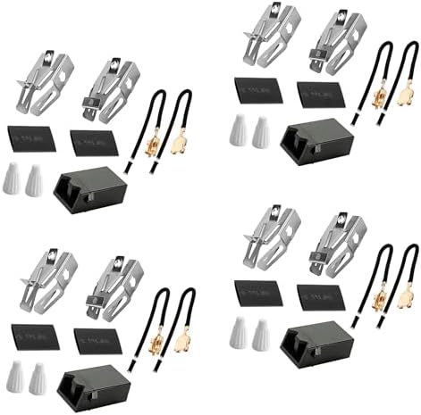 Amazon.com: 4 Pack 330031 Range Burner Receptacle Kit ERR117 Surface ...
