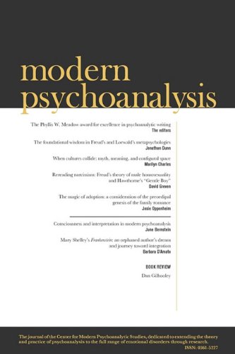 Modern Psychoanalysis, Volume 34, Number 1: Center for Modern ...