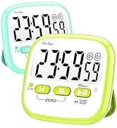 Amazon.com: Antonki 2 Pack Timer, Classroom Timer for Kids, Timer for Teacher, Kitchen Timers ...