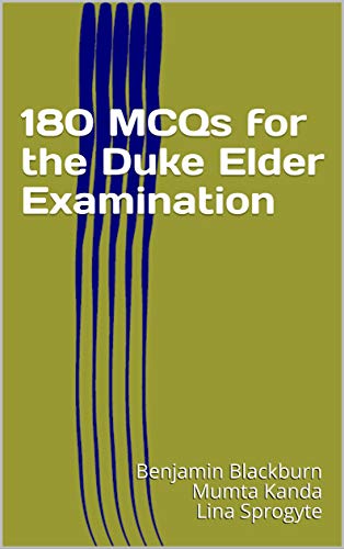180 MCQs for the Duke Elder Examination eBook : Blackburn, Benjamin ...