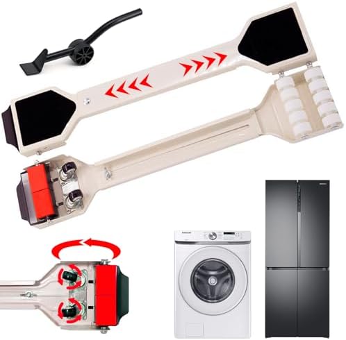 Amazon.com: VEVOR Heavy Duty Furniture Appliances Rollers, 660 lbs ...