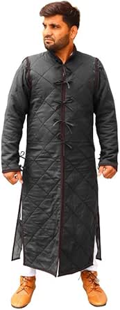 Amazon.com: Full Length Gambeson Like Witcher Cosplay Costumes Thick ...