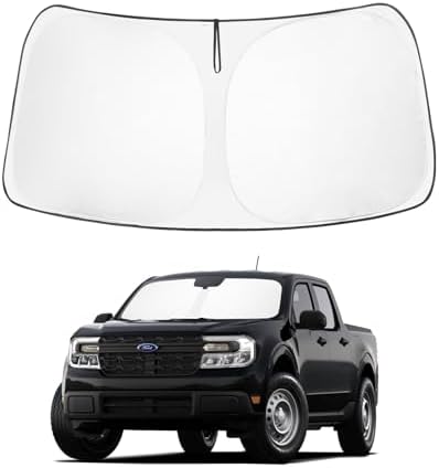 Amazon.com: Mabett Windshield Sun Shade for Ford Maverick 2025 2024 ...