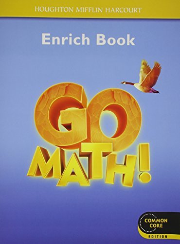 Houghton Mifflin Harcourt Go Math: Student Enrichment Workbook Grade 4: HOUGHTON MIFFLIN ...