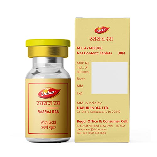 Dabur Rasraj Ras Gold - 30 tablets | Supports Bone Health - Price History