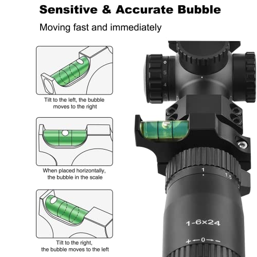 Snapklik.com : Rifle Scope Level Precise Calibration, 30mm Scope Bubble ...