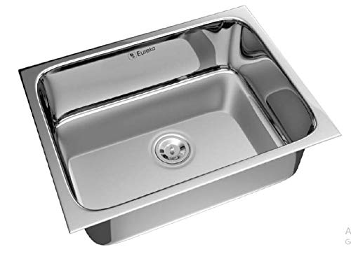 EUREKA ROYAL SERIES (GLOSSY FINISH) STAINLESS STEEL KITCHEN SINK WITH ...