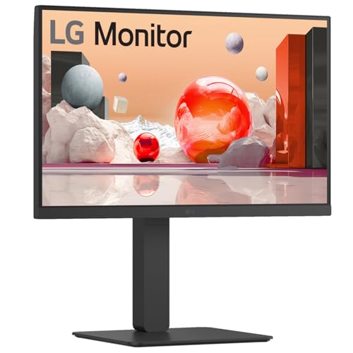 LG 24BA850 IPS Full HD (1920 x 1080) Monitor, 24 inch, 100Hz, DP, HDMI ...