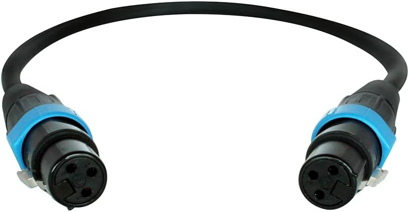 Digiflex HXX-Gender-FF 1 Foot XLR F to XLR F Adapter - XLR to XLR ...