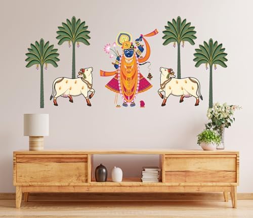 DesignDecor Jagannath JI Walll Sticker Traditional Indian Art Wall ...