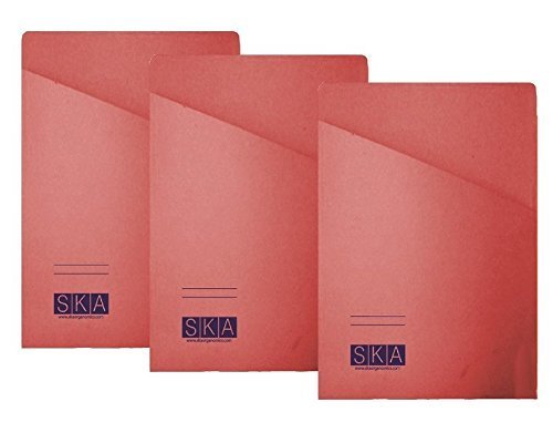 SKA Slash Folder (Red), Set of 20 : Amazon.in: Office Products