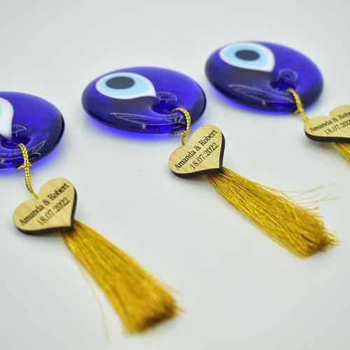 Amazon.com: 10 Pieces Evil eye beat magnet, Wedding Favors, Party ...