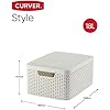 Curver Style Storage Box Set, Plastic, Cream, 7L/18L/30L : Amazon.co.uk ...
