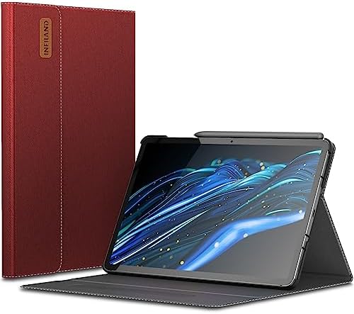 Amazon.com: INFILAND Galaxy Tab S9 FE/S9 5G Case, Ultra Slim Multi ...