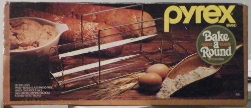 Amazon.com: Pyrex Bake-A-Round Bread Loaf Mold Baking Tube - 14 inches ...