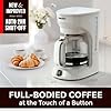 Amazon.com: MÜELLERHOME 12-Cup White Coffee Maker - Borosilicate Carafe ...