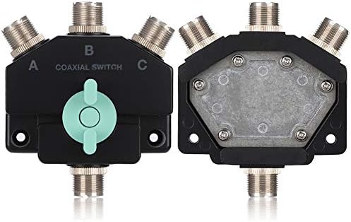 Amazon.com: Hi Power Antenna Switch for Amateur/CB/Two-Way Radios - 4 ...