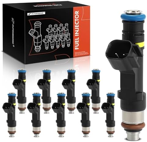 Amazon.com: A-Premium Set of 10 Fuel Injectors Compatible with Ford F ...