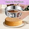 Amazon.com: MultiOutools 7,9 Inch Springform Pan Set, Stainless Steel ...