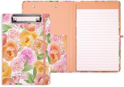 Amazon.com : Steel Mill & Co Cute Mini Clipboard Folio with Refillable ...