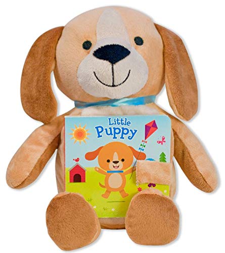 Little Puppy: Read & Snuggle Children's Board Book with Plush: Amazon ...