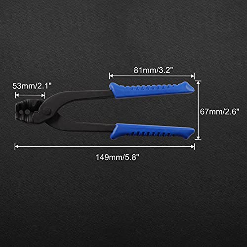 LEONTOOL 9 Inch Tube Bending Pliers Brake Line Forming Bending Tool ...