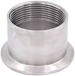 Amazon.com: DERNORD Sanitary Tri Clamp to 2 x 1/4 NPT Female Tri Clover ...