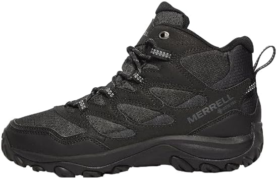 Amazon.com | Merrell J500203 Mens Boots West Rim Sport Mid GTX Black ...