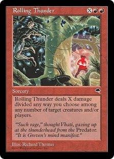 Amazon.co.jp: 英語版 テンペスト Tempest TMP とどろく雷鳴 Rolling Thunder マジック・ザ ...