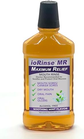 Amazon.com: ioRinse Maximum Relief (MR) Mouthwash - Dentist ...