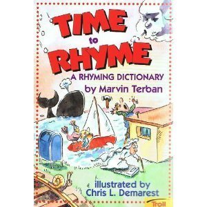 Amazon.com: Time to Rhyme: 9781563971280: Terban, Marvin: Books