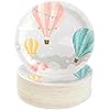Amazon.com: Sparkle and Bash Hot Air Balloon Paper Plates - Durable ...