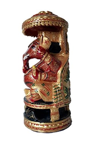 Shreeji art and craft wooden statues handcrafted : Amazon.in: Home ...