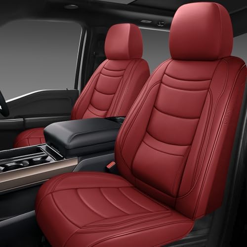 Amazon.com: NS YOLO Leather Car Seat Covers Full Set,Universal Fit for ...
