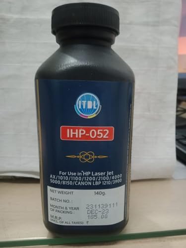 ITDL IHP-52 for Hp 12A Refill Toner Powder 140GM : Amazon.in: Computers ...