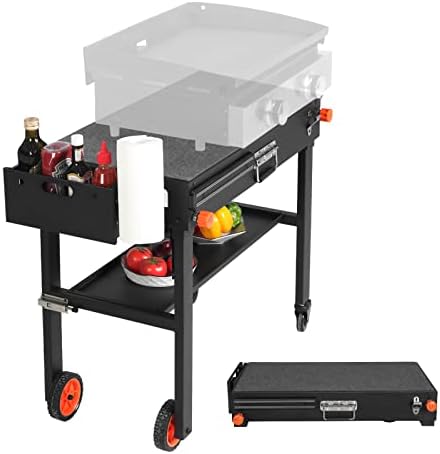 Amazon.com: AOKEMAi Outdoor Grill Table Blackstone Griddle Stand 17 ...